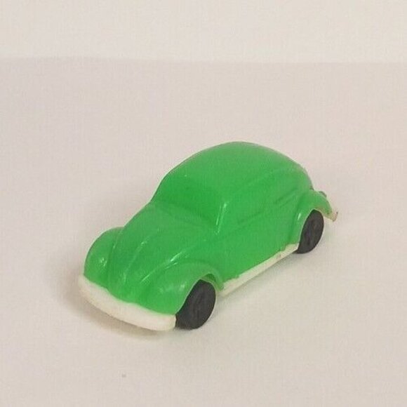 Unbranded | Toys | Volkswagon Vw Beetle Plastic Toy Vintage Green Good ...